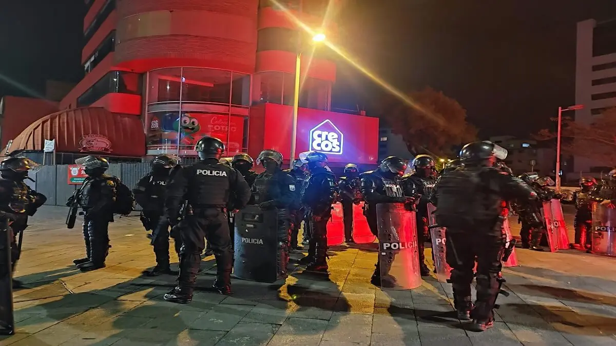 Represión marca el segundo día del Paro Nacional en Ecuador