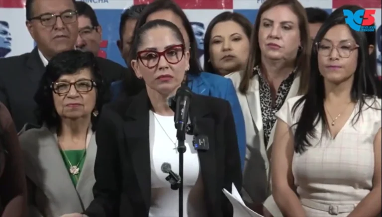 Luisa González: Persecución política busca encubrir nexos de Noboa con ...